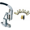 Essential Rivet Setting Kit with Hand Press Machine 4 Rivet Dies and 2 ...