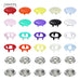 Enamel Colored 9.5 mm Capped Prong Snaps – Hobby Trendy