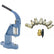Essential Rivet Setting Kit with Hand Press Machine 4 Rivet Dies and 2 ...