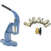 Essential Rivet Setting Kit with Hand Press Machine 4 Rivet Dies and 2 ...