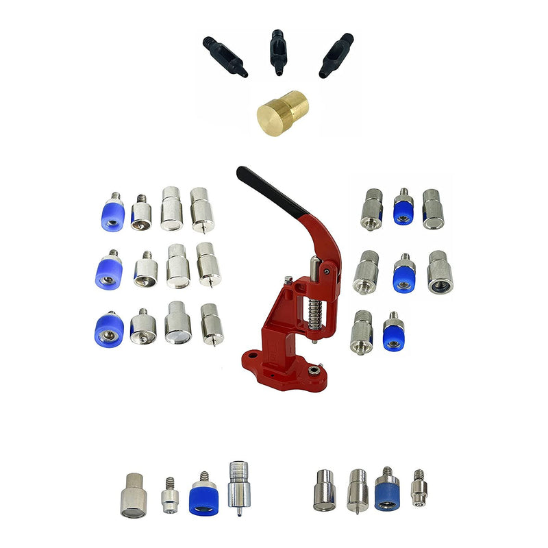 Hobby Trendy Ultimate Snap Button Die Set with Manual Hand Press Machi
